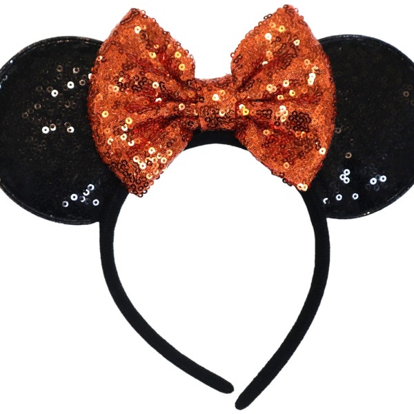 Orange Minnie Mouse - Etsy