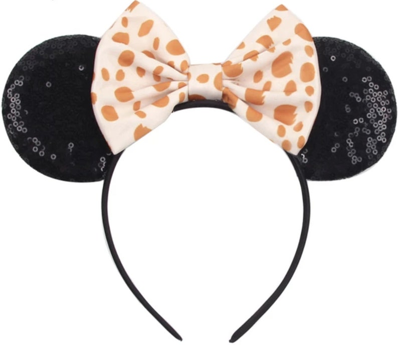 Lion King Mickey Ears Leopard Minnie Mouse Ears Cheetah Kids | Etsy