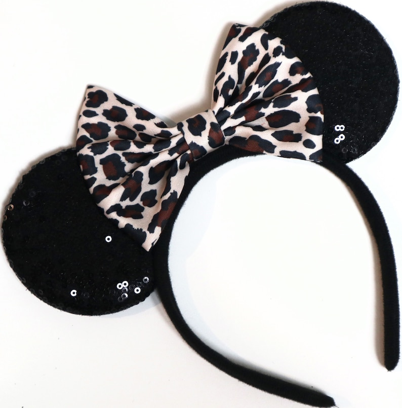 Leopard Minnie Mouse Ears Cheetah Kids Adult Ears Leopard - Etsy