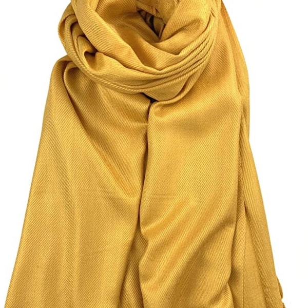Bright Yellow Scarf - Etsy