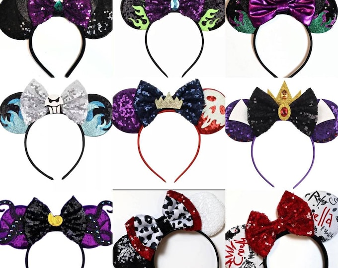 Maleficent Horned Villain Inspired Ears - Etsy