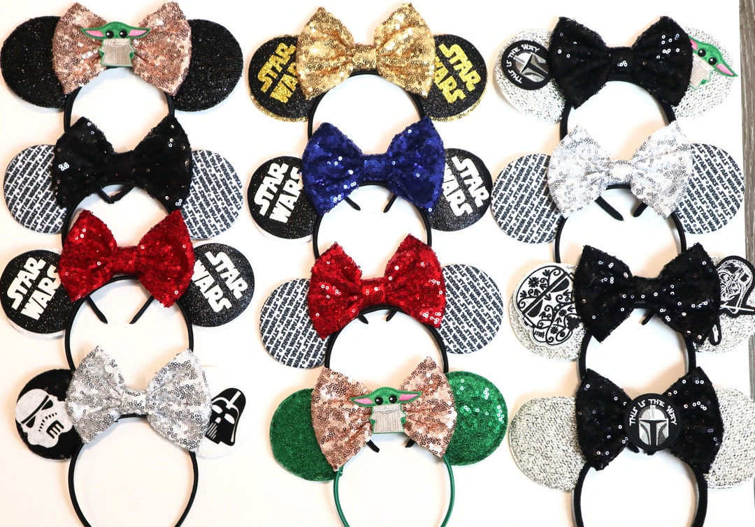 Galaxy Alien Mickey Ears / Baby Alien Green Ears / Mickey Mouse Ears ...