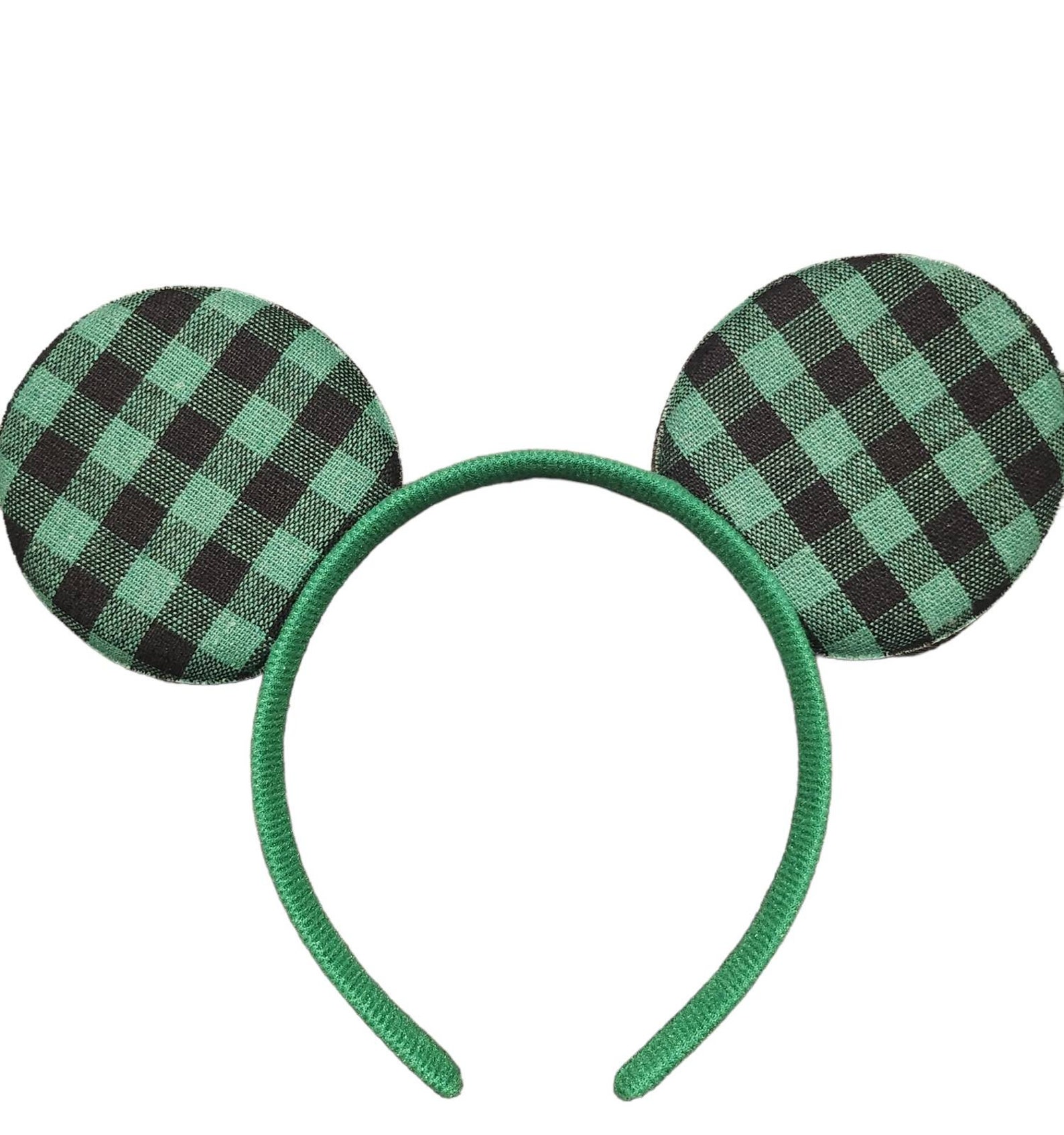 Buffalo Plaid Mickey Mouse Ears / Red Plaid Minnie Mouse Ears - Etsy