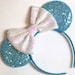Elsa Inspired Frozen Minnie Mouse Ears Headband / Frozen Ears / Elsa ...