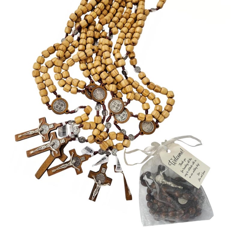 Rosary St Benedict Bulk - Etsy