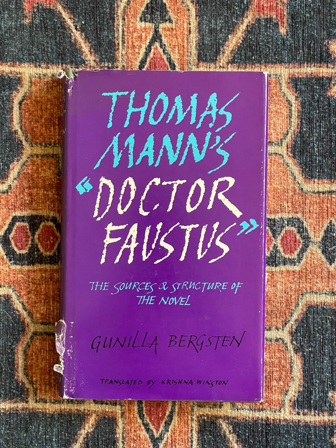 Thomas Mann's 'doctor Faustus' by Gunilla Bergsten - Etsy