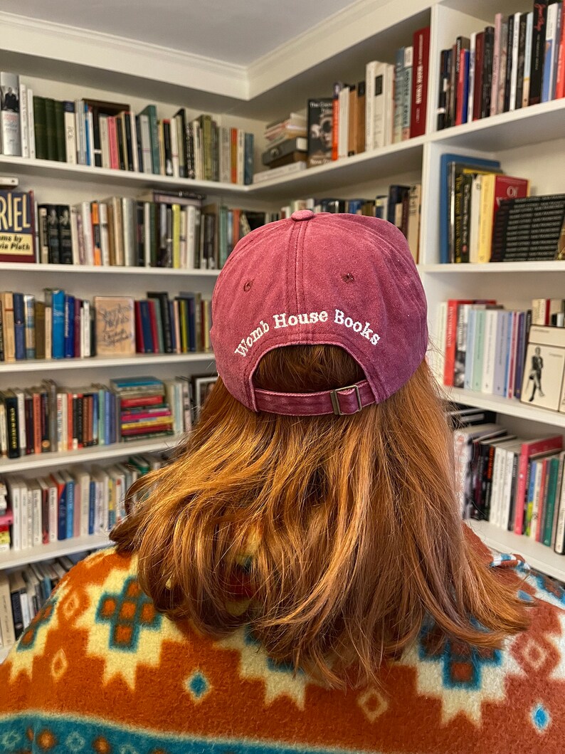 Virginia Woolf Womb House Books Hat - Etsy