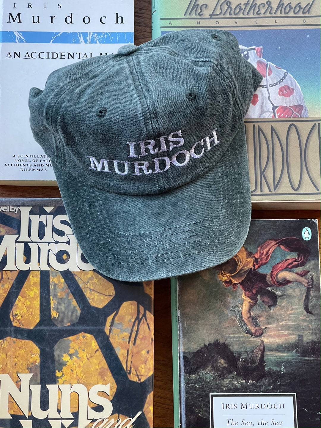 Iris Murdoch Womb House Books Hat - Etsy