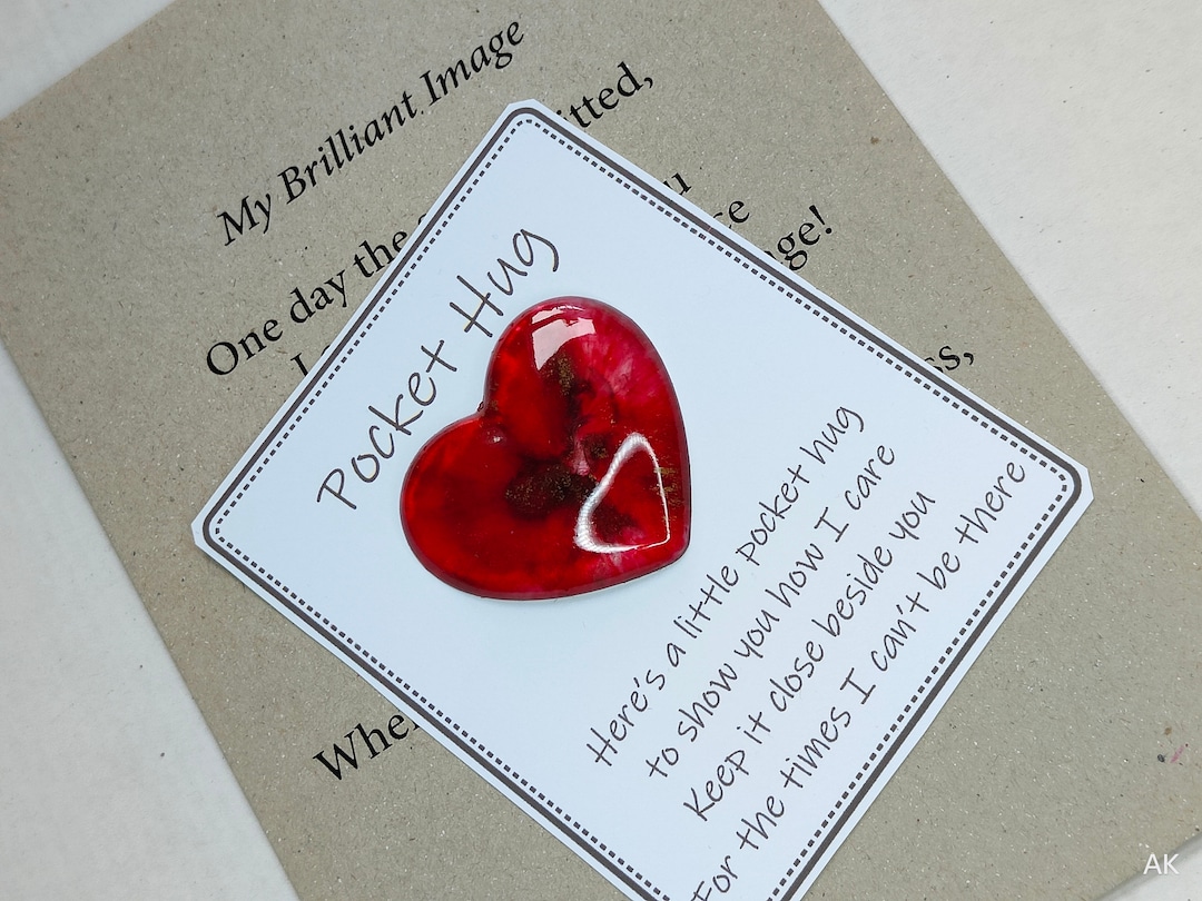 Handmade Pocket Hug, Gift - Etsy