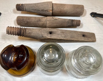 Wooden Insulator Peg - Etsy