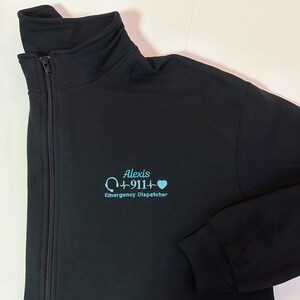 Emergency Dispatch Call Center Jacket | 911 Emergency Services Custom ...