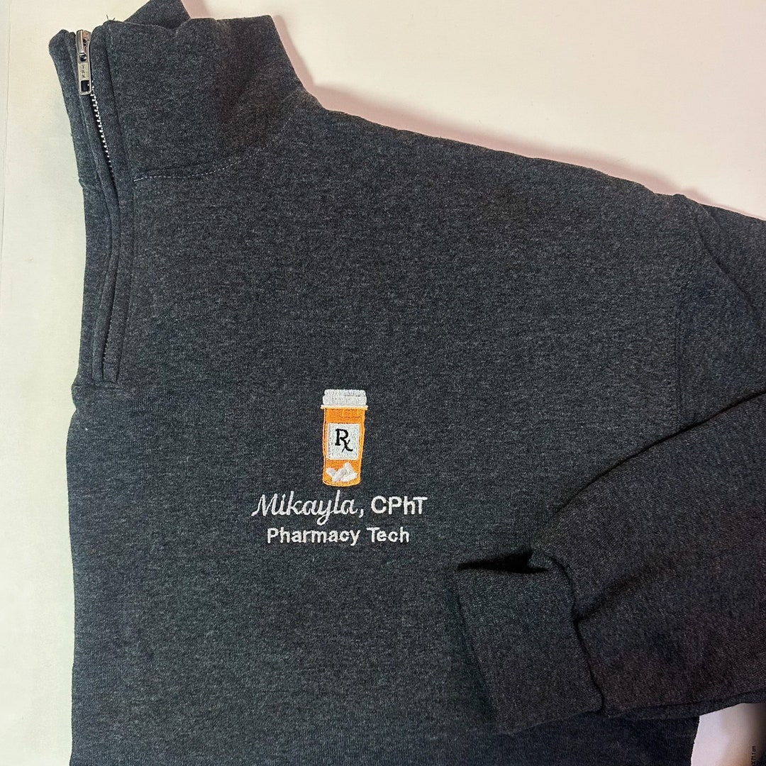 Pharmacist Gift for Women | Prescription Pill Bottle Sweatshirt ...