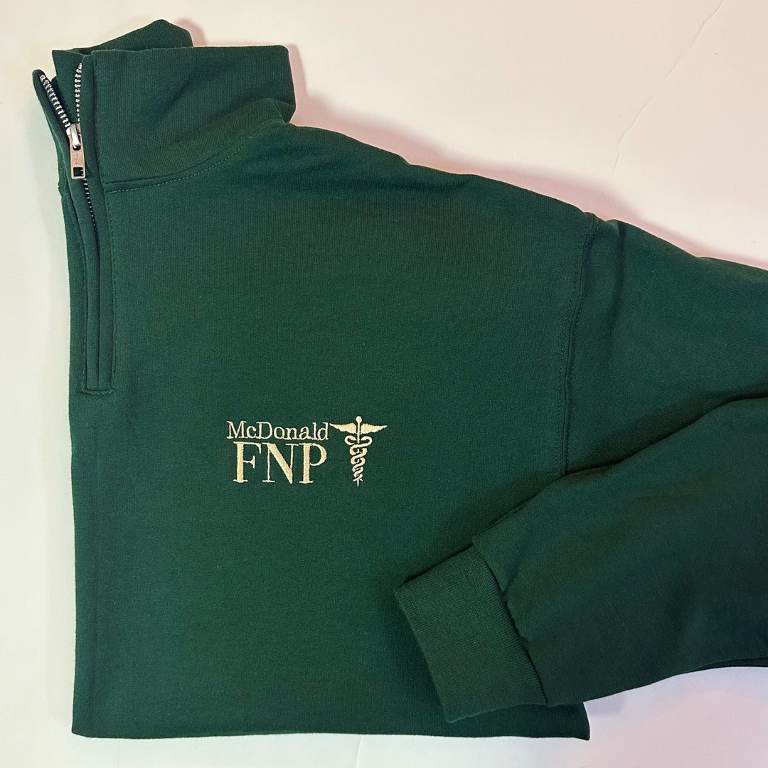 Family Nurse Practitioner Quarter Zip Sweatshirt, Physician Assistant ...