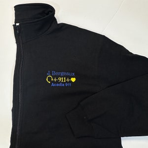 Emergency Dispatch Call Center Jacket | 911 Emergency Services Custom ...