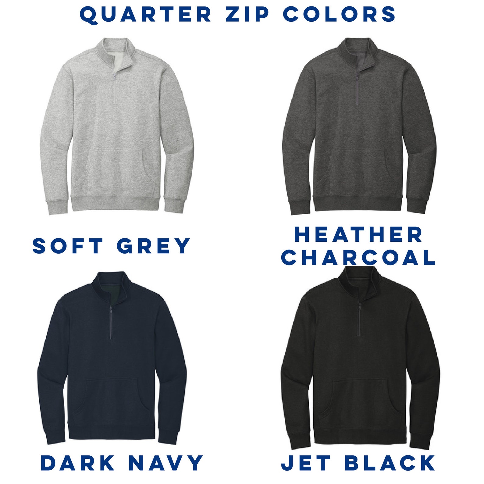 EMT EMS Custom Quarter Zip Collar Sweatshirt With Pocket, Rescue, Fire ...