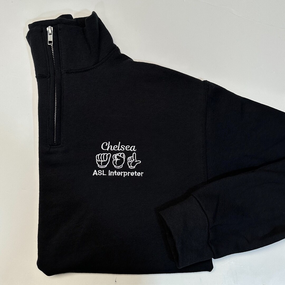 ASL Interpreter Personalized Gift, Hearing Impaired Sign Language ...