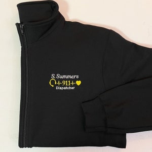 Emergency Dispatch Call Center Jacket | 911 Emergency Services Custom ...