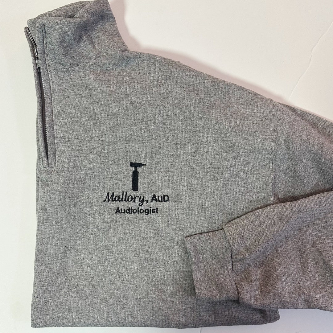 Audiologist Personalized Sweatshirt With Otoscope, Gift for Aud, Ear ...