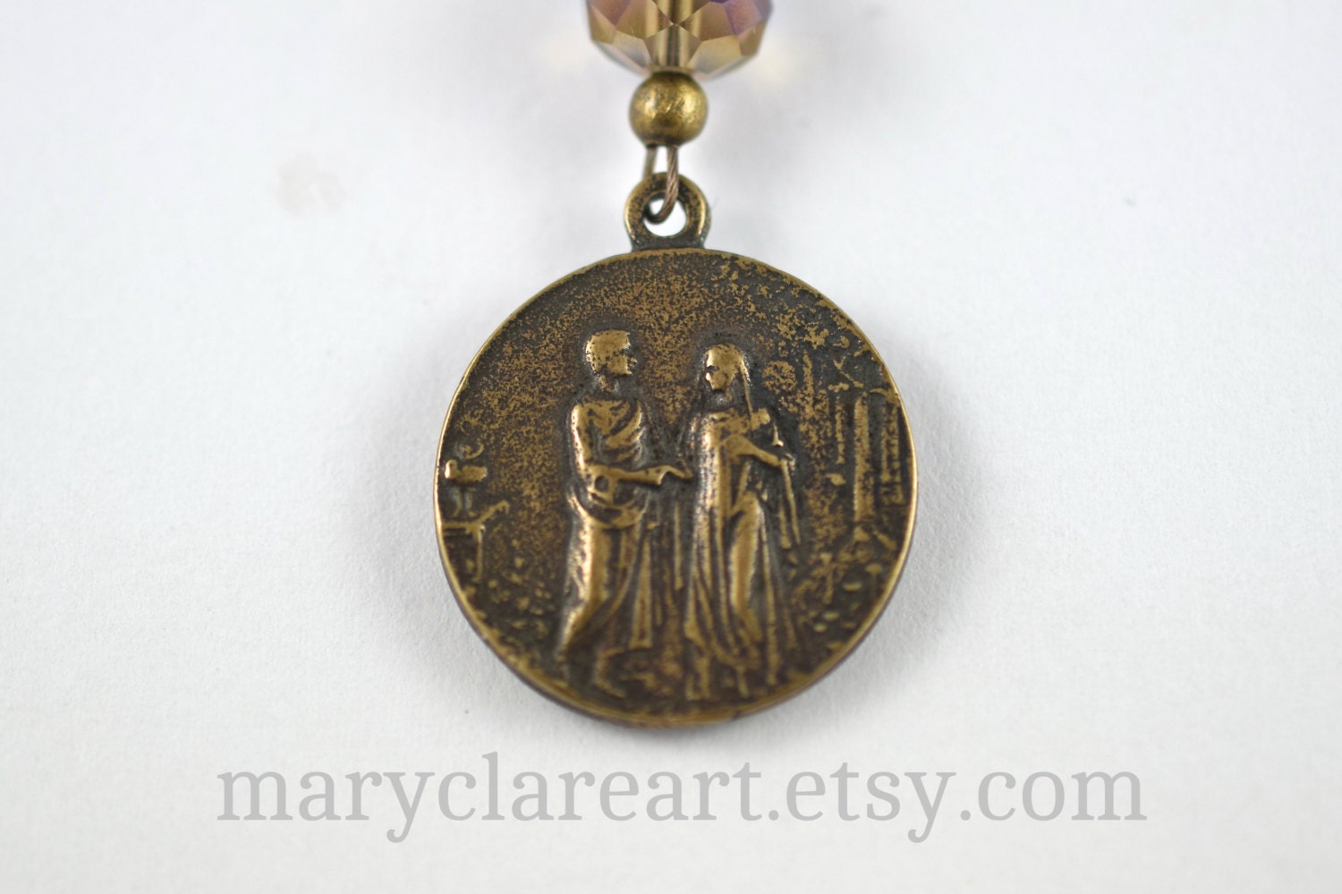 Beloved One Decade Rosary Wedding Rosary Tenner Chaplet | Etsy