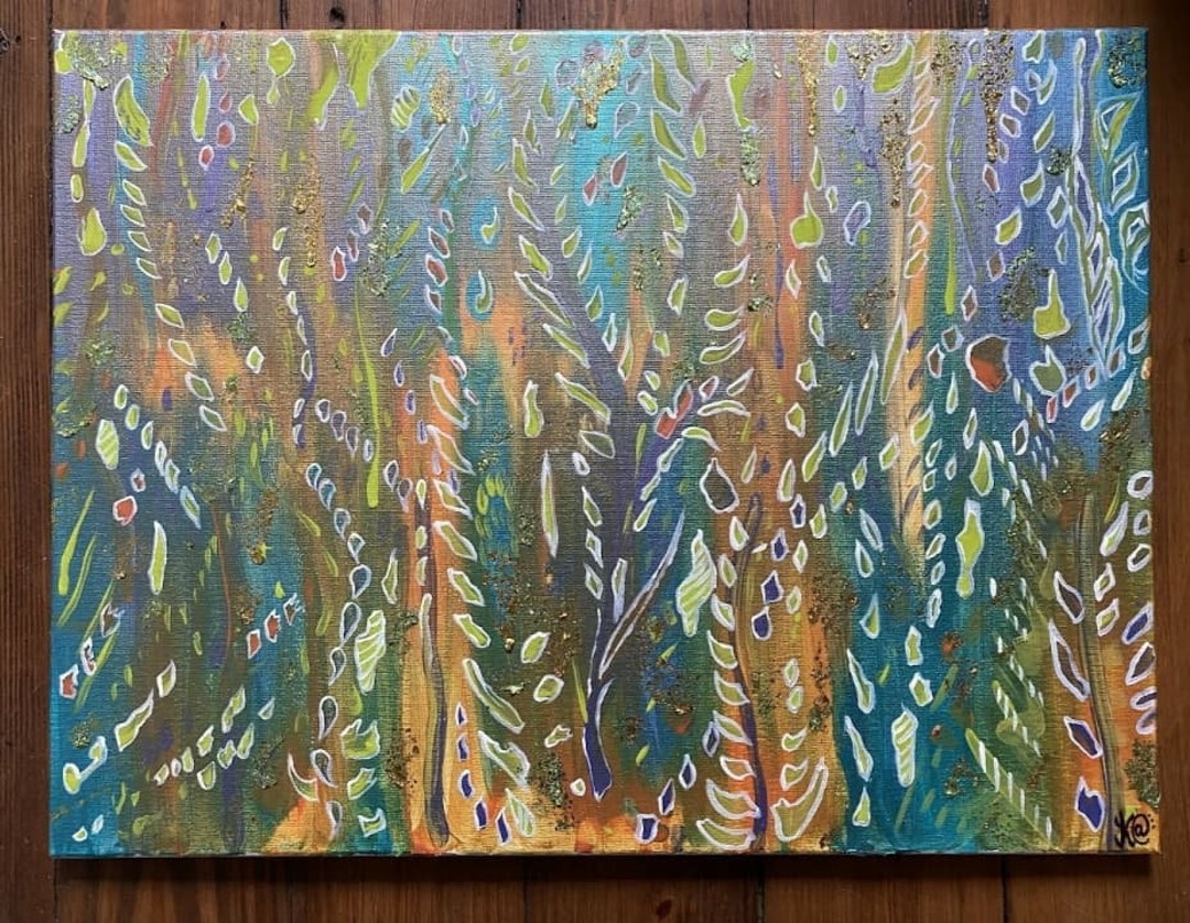 Shifting Paradigms-18x24 Original Abstract Art-acrylic Painting - Etsy