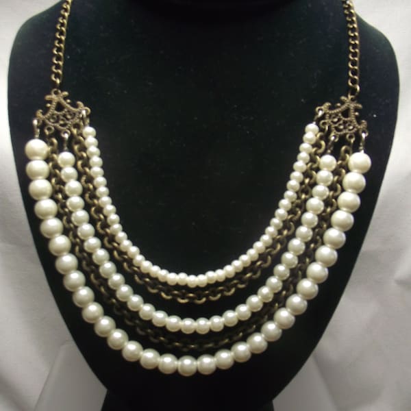 Drape Necklace - Etsy