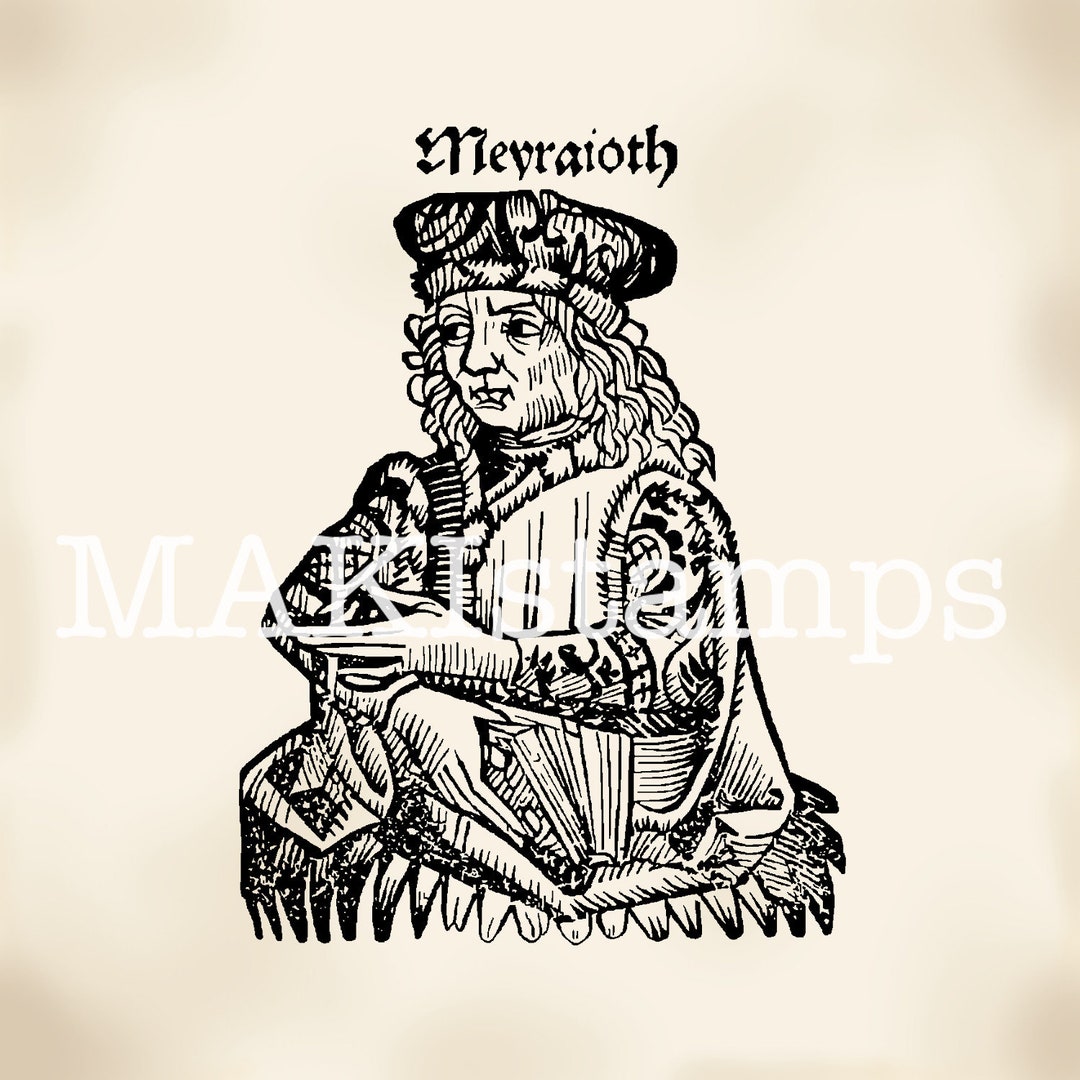 Medieval Merchant Rubber Stamp Historic Trader - Unmounted Rubber or ...