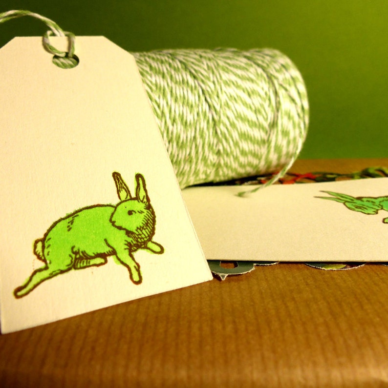 Running Rabbit Rubber Stamp / Unmounted Rubber Stamp (130712) - Etsy
