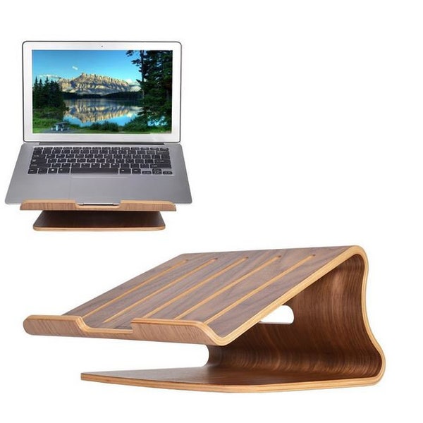 Wood Laptop Stand - Etsy