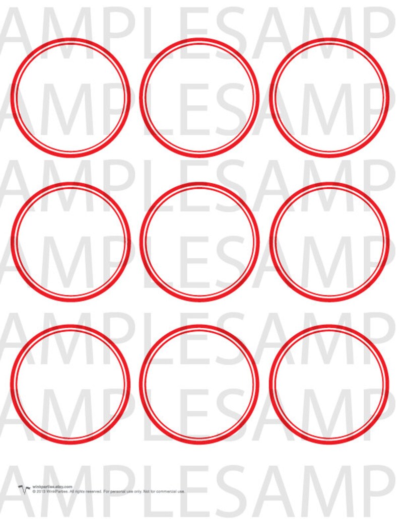 Baseball Party Instant Download / Blank Red Vintage Labels / Baseball ...