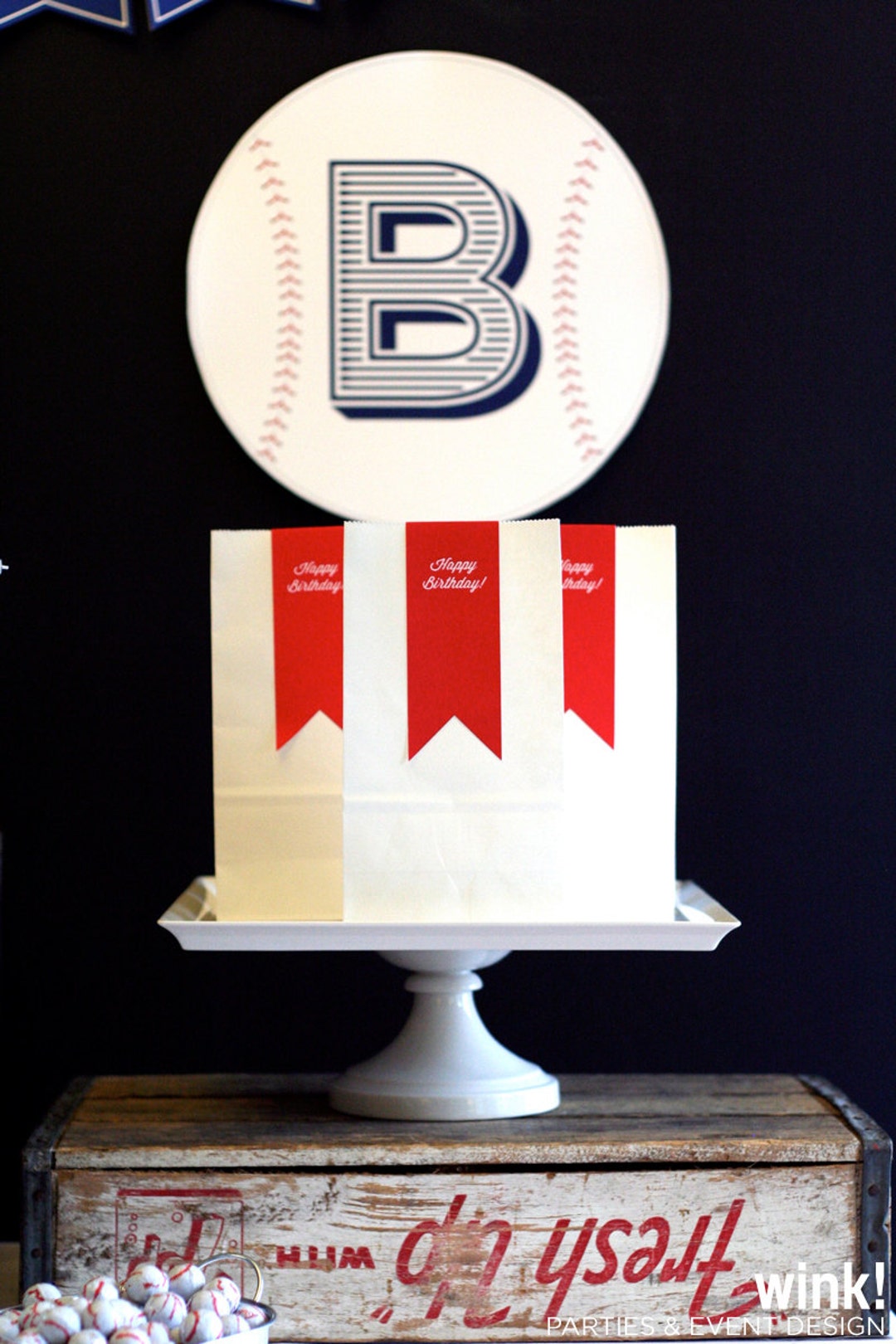 Baseball Party Instant Download / Bag Topper / Baseball Printables ...