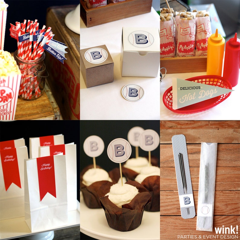 Baseball Party Instant Download / Baseball Sparklers / Baseball ...