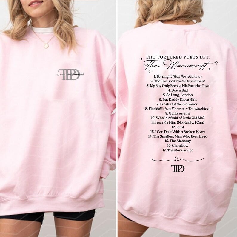 The Tortured Poets Department Digital File, Tswift New Album TTPD Merch ...