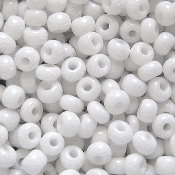 White Beads - Etsy