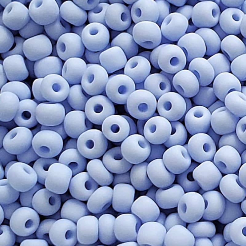 Blue Seed Beads - Etsy