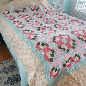 Handmade Unique Large Quilt - Etsy