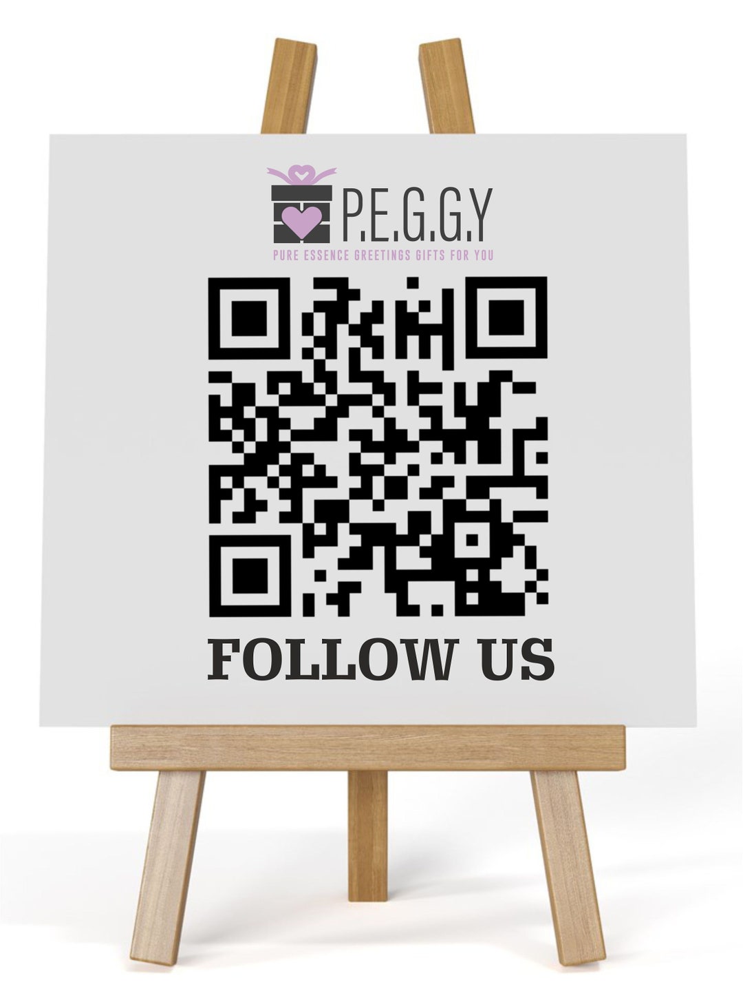 SCAN ME Custom QR Code Sign | Wifi Sign | Wood Plaque | Social Media ...