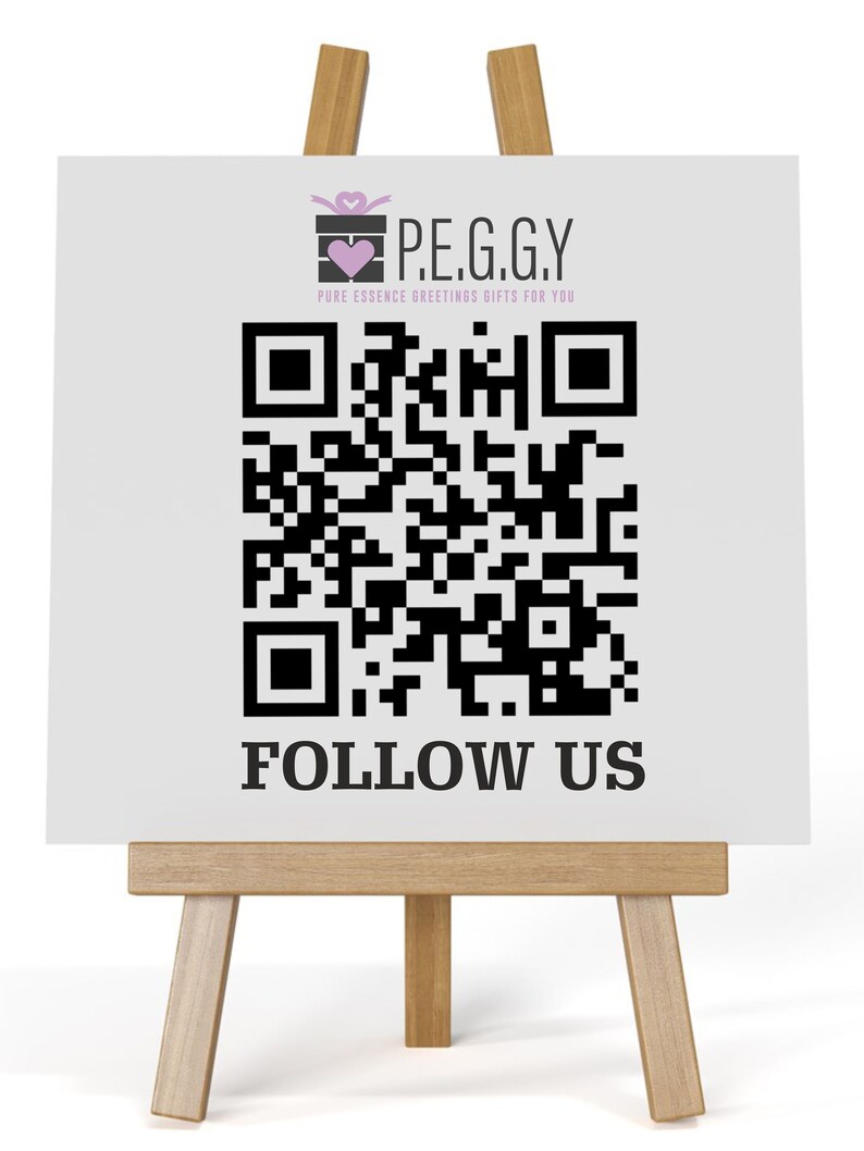 SCAN ME Custom QR Code Sign Wifi Sign Wood Plaque Social - Etsy