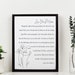 Mum Personalised Poem Framed Mom Poem Special Mum Poem Gift for Mum Any ...