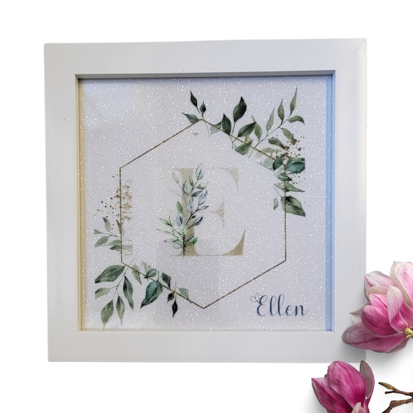 Framed Name Print - Etsy