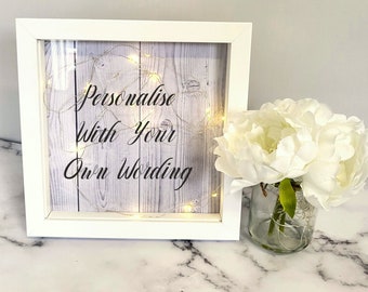 Light up Frame - Etsy