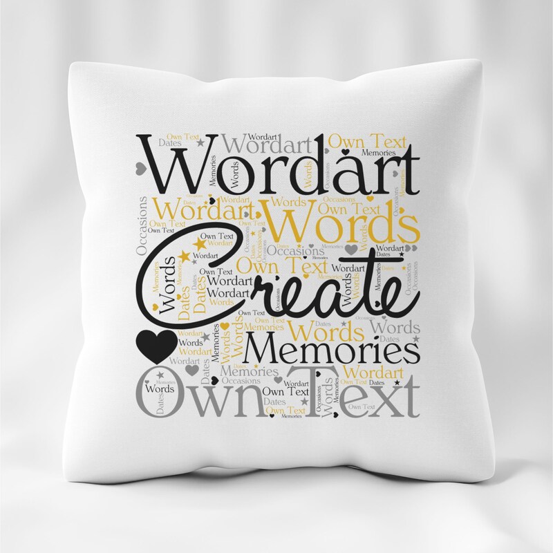 Word Pillows - Etsy