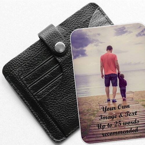 Personalised Bespoke Wallet Insert Card Personalise With Your | Etsy
