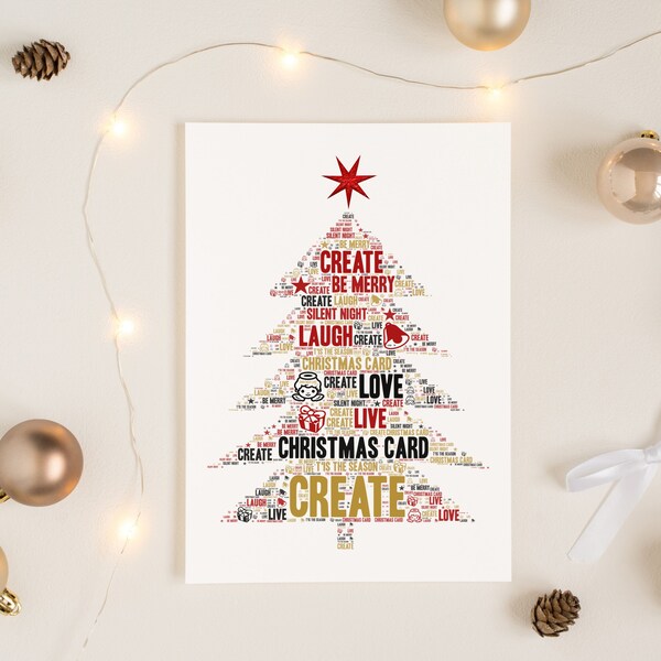 Tree Word Art - Etsy UK