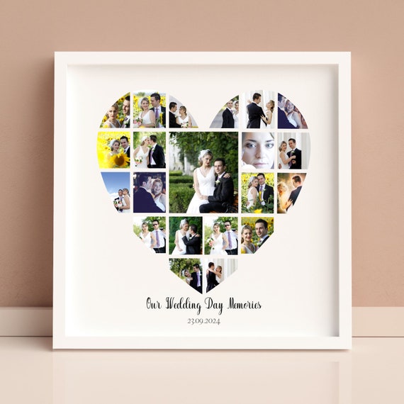 Wedding day collage | Honestweddingadvice.com
