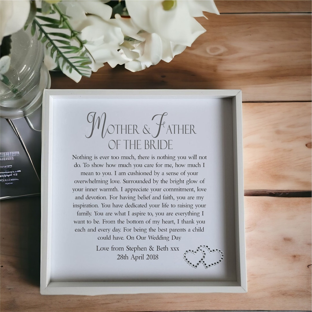 Mother and Father of the Bride | Mother & Father of the Groom Wedding ...