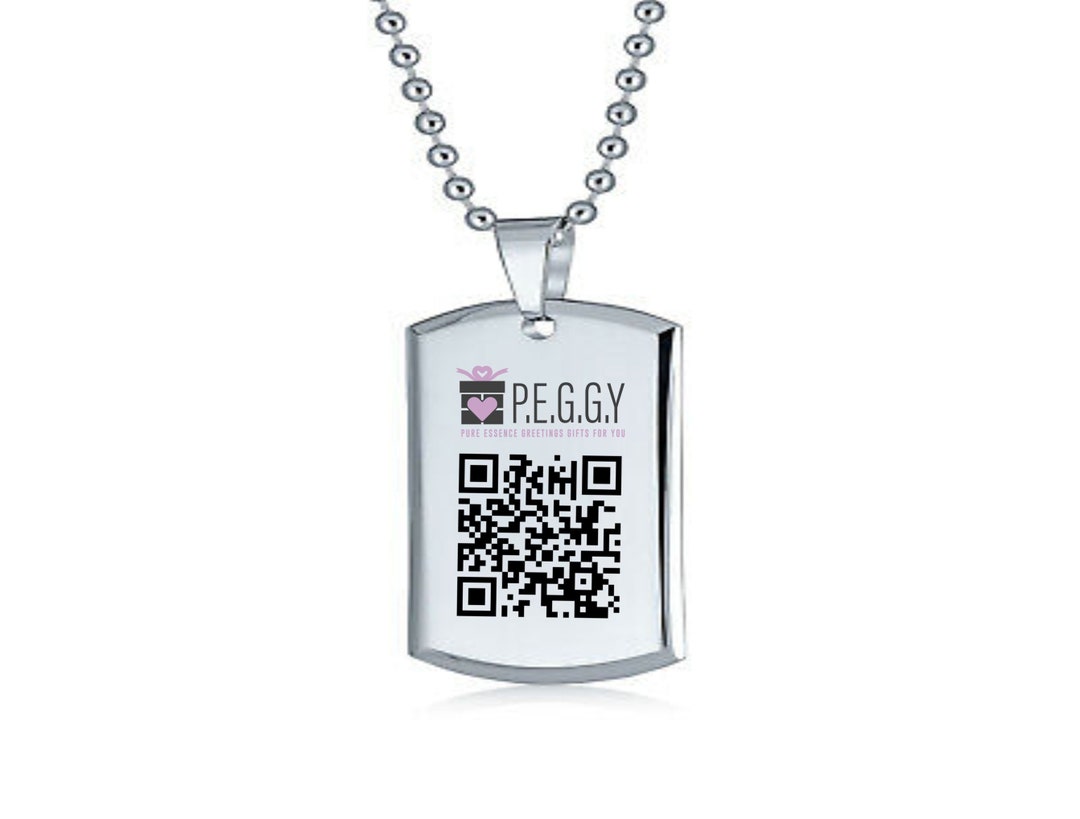 FOLLOW US Scan Me Custom QR Code Chain Social Media Business Tag ...