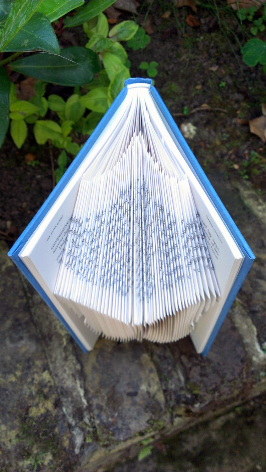 Book Folding Pattern: BUTTERFLY Design including Instructions DIY Gift ...