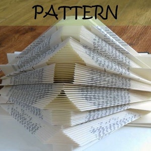2 Book Folding Patterns: CROSSES & ARROWS Design including Instructions ...