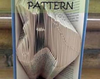 Book folding Pattern: OWL design including instructions