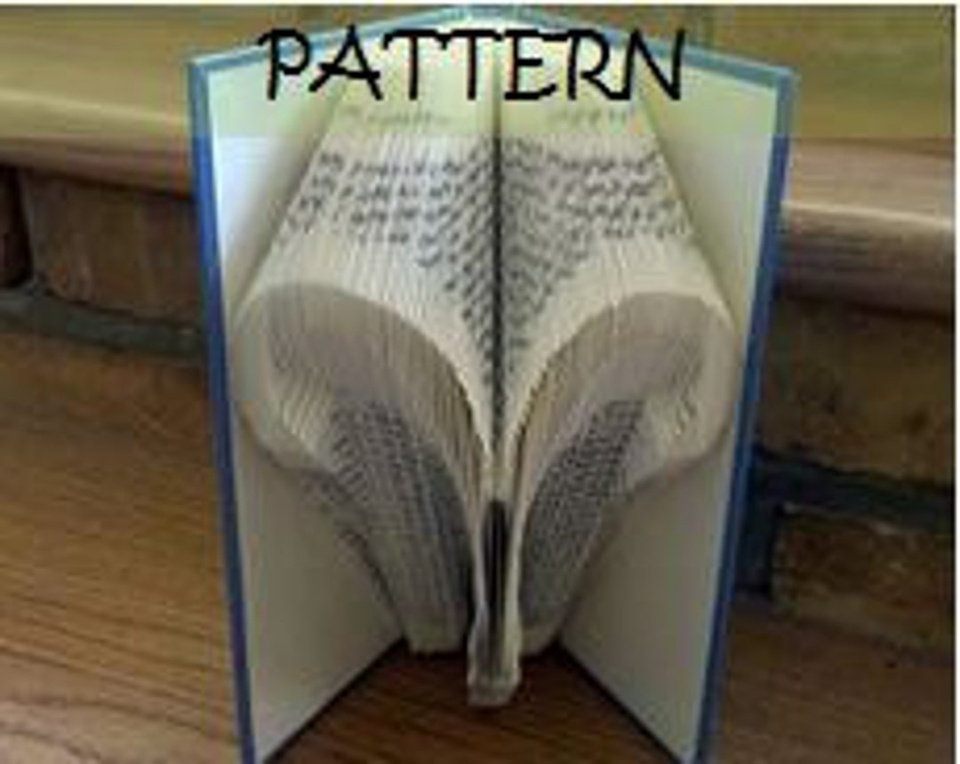 Book Folding Pattern: ARIES Design including Instructions - Etsy